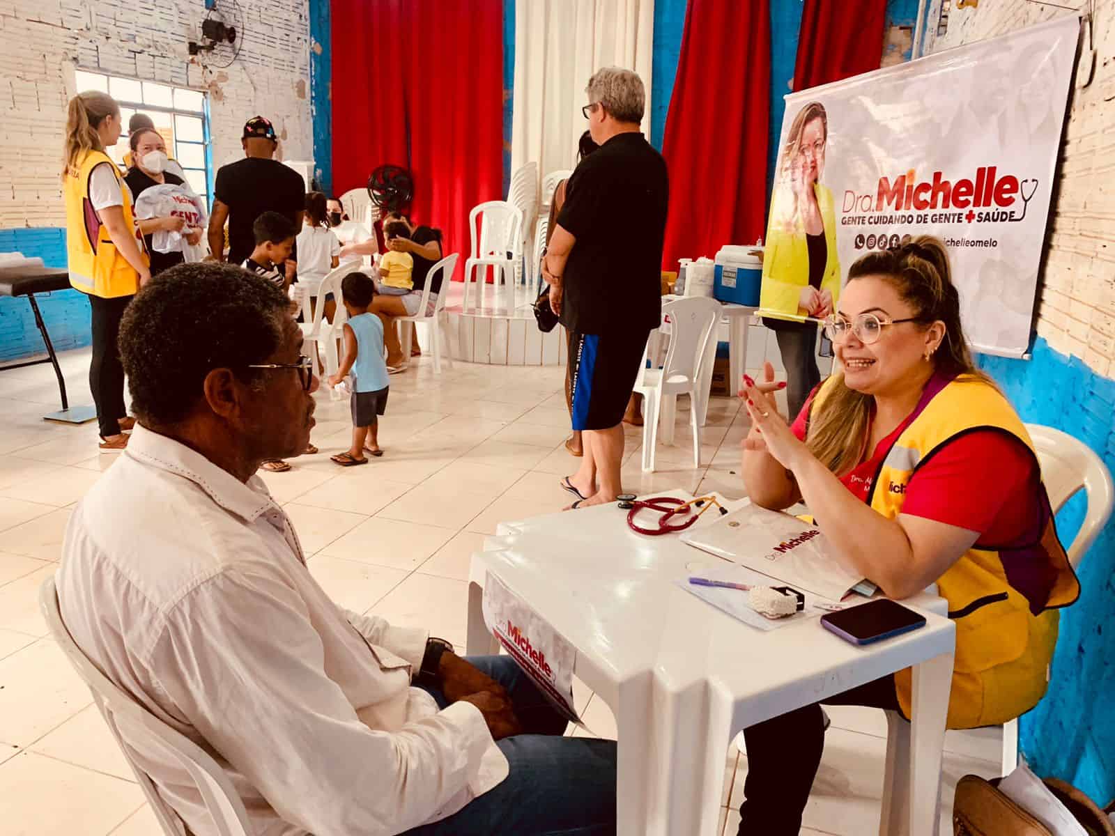Michelle Melo leva atendimentos de saúde ao bairro Conquista ...