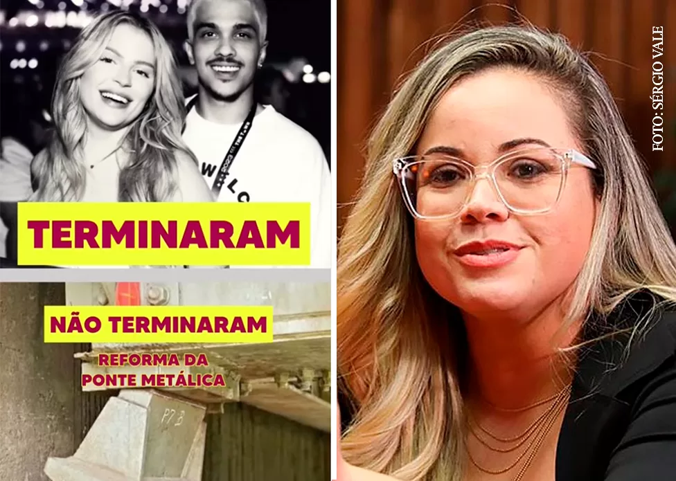 Deputada ironiza demora em conclusão de obras: “eles terminaram, o ...